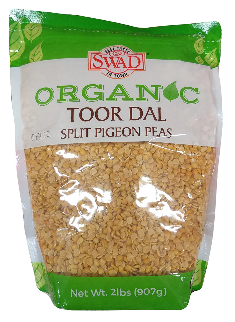 Buy Online Swad Organic Toor Dal - 2 LB (908 GM) | USA.